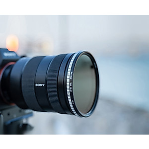 NiSi 77 mm True Colour 1-5 Aperture ND-Vario Variable ND VND Filter (ND2-ND32)