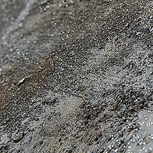 Madison Park Wall Art Living Room Décor - Embellished Hand Painted Canvas, Home Accent Glitter Abstract Bathroom Decoration Ready to Hang Painting for Bedroom, 15" W x 35" H x 1.5" D, Blue 3 Piece