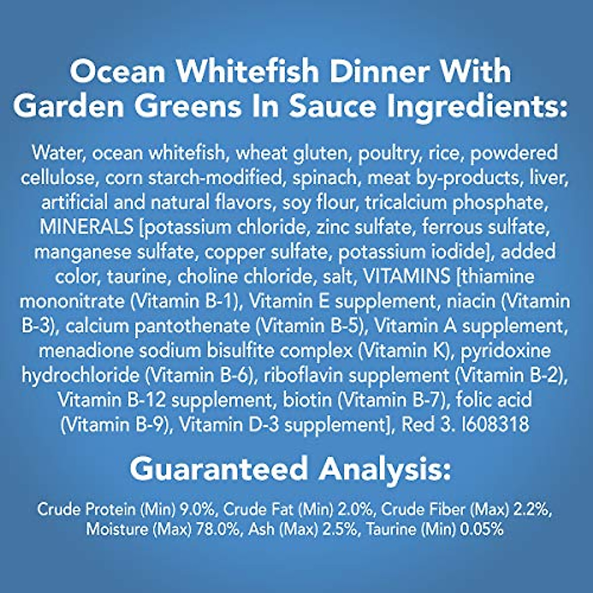 Purina Friskies Indoor Wet Cat Food, Indoor Flaked Ocean Whitefish Dinner in Sauce - (Pack of 24) 5.5 oz. Cans