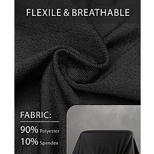 qualidyne Men's Cycling Underwear Shorts 4D Padded Bike Bicycle Undershorts MTB Liner Biking Underpants Black