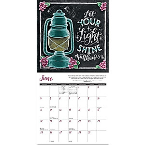 Shannon Roberts' Chalk Art Scripture 2023 Wall Calendar: He Has Made Everything Beautiful in Its Time