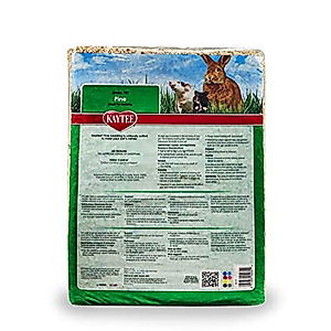 Kaytee Small Animal Pine Bedding For Pet Guinea Pigs, Rabbits, Hamsters, Gerbils, and Chinchillas, 52.4 Liter,Brown