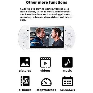 JXD 4.3 inch 8GB Handheld Game Console Built in 1500 Games for Multiple simulators x6 Retro Video Game Console mp3/mp4/Ebook TV Out Portable Game Player