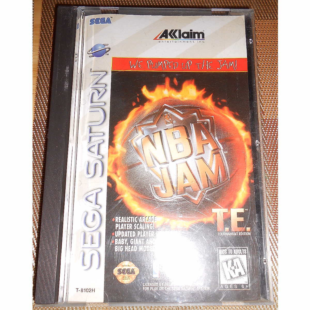 NBA Jam Tournament Edition - Sega Saturn