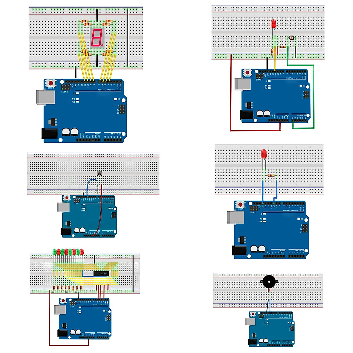 kuman Complete Starter Kit with Detailed Tutorial and Reliable Components for Arduino Project Mega 2560 Robot breadboard Kits