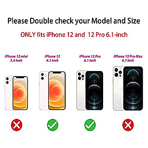 J.west Case Compatible with iPhone 12/12 Pro 6.1-inch, Luxury Sparkle Translucent Clear Leopard Cheetah Print Pearly Design Soft Silicone Slim TPU Protective Phone Case Cover for Girls Women (Bling)