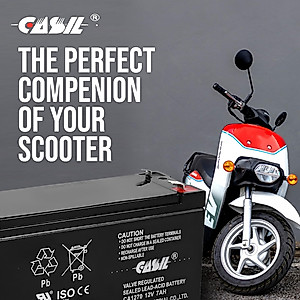 Casil Original CA1270 12v 7ah ADT Home Alarm Battery