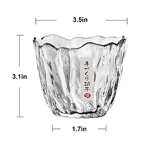 Holiberty Old Fashioned Whiskey Glasses, 7.1 oz Crystal Cocktail Whiskey Rum Gin Glasses Beer Wine Trumbler Drinking Cup for Scotch Bourbon Liquor Barware Men Dad Lover Fathers Day Birthday Gift