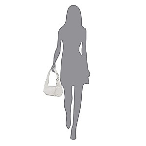 Vince Camuto womens Evlyn Clutch, Cotton White, One Size US