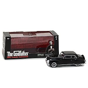 Greenlight 86507 1:43 the Godfather (1972) -1941 Lincoln Continental-Die-Cast Vehicle