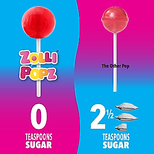 Zollipops Halloween Clean Teeth Lollipops, Assorted Flavors, 10.4 Ounce