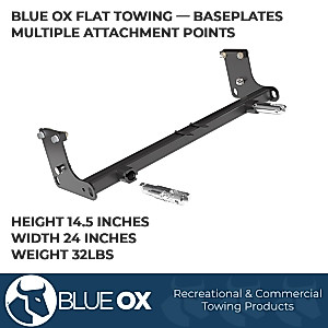 Blue Ox BX1126 Base Plate, Black