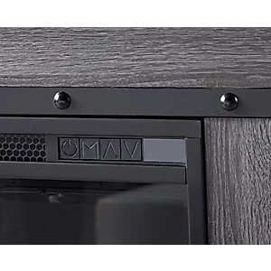 Dimplex Morgan Electric Fireplace Mantel (Model: C3P23LJ-2085CO), 5118 BTU, 120 Volt, 1500 Watt, Charcoal Oak