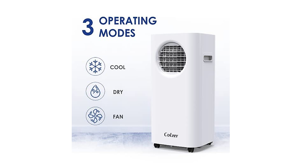 COLZER 10,000 BTU Portable AC - Cool Your Space Today