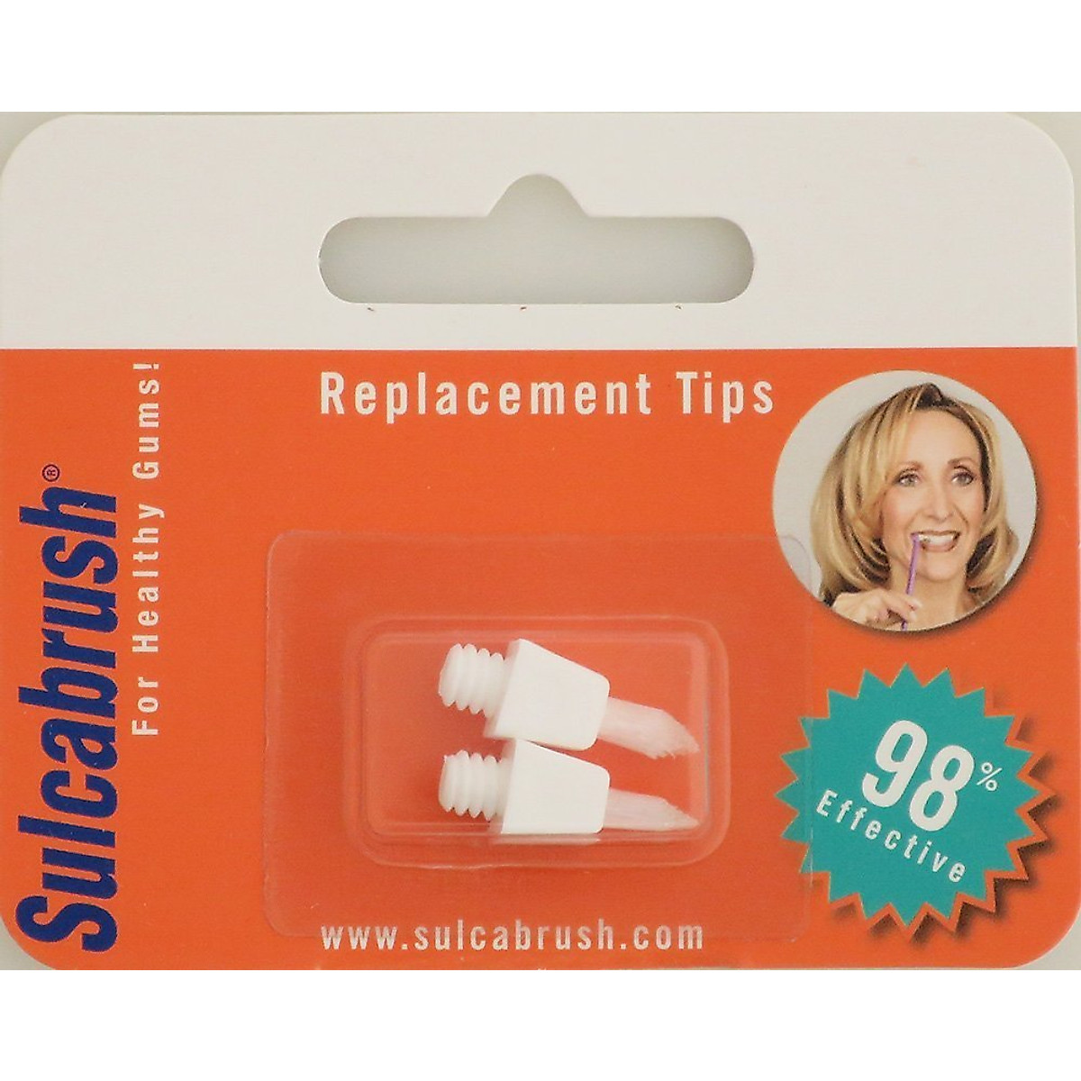 Sulcabrush Replacement Tips - 3 Pack