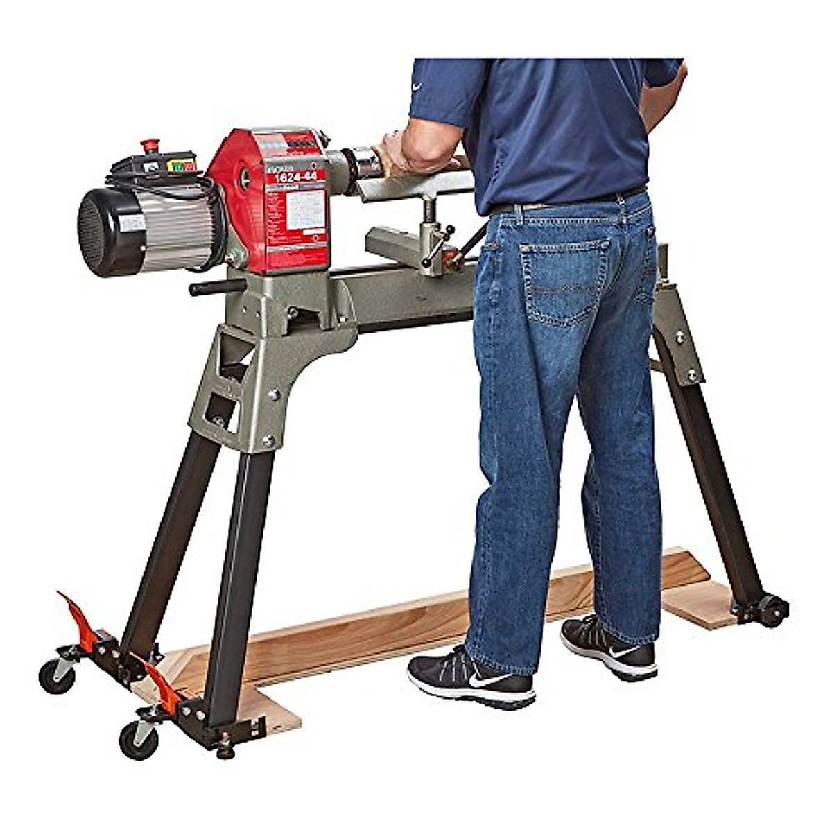 Bora Portamate Mobile Base Kit PM-1100 - Heavy Duty, Universal, Customizable, Adjustable Rolling Set, Dolly Roller Frame and Casters for Moving Equipment, Tools, Machines - 400 lb Capacity