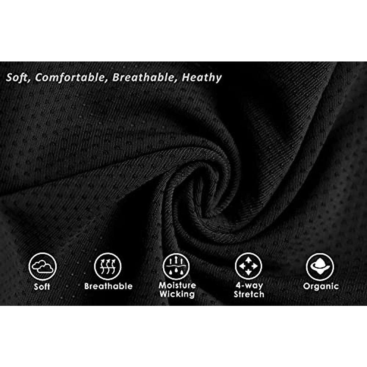 CRISAN Thongs for Women Seamless No Show Thong Stretchy Spandex Nylon Underwear Black X-Small