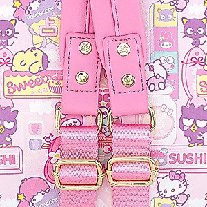 Loungefly Sanrio Hello Kitty Kawaii Convertible Double Strap Shoulder Bag Handbag Purse