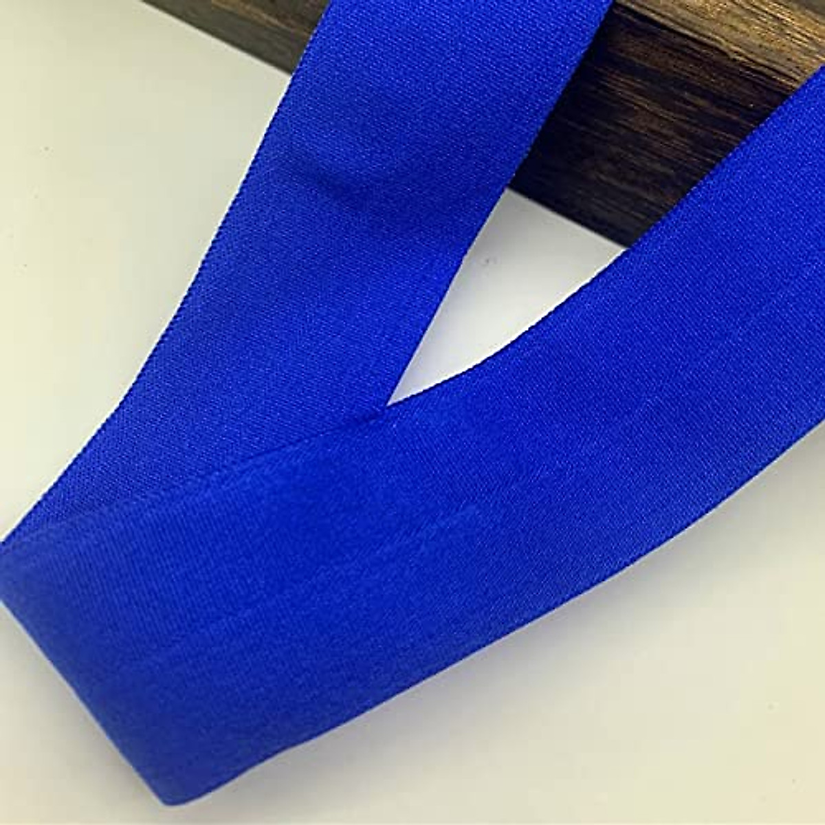 0.4/0.6/0.8/1 Inch Navy Blue Lace Trim Elastic Ribbon Fold Over Spandex Elastic Band for Sewing Lace Trim Waist Band Garment Accessory