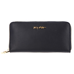 Tommy Hilfiger Blue Leather Wallet