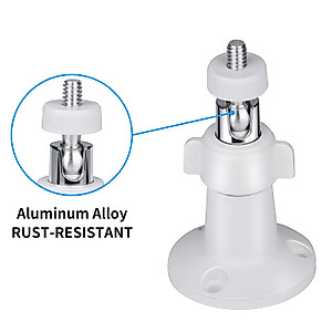 Wall Mount for All Arlo Camera, Arlo Ultra, Arlo Essential, eufyCam E/2C, Ultra/Ultra 2, & Others - Ring Stick Up Cam Battery with 1/4 Screw Head （Camera not Included）(3pcs)