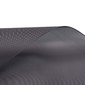 Panghuhu88 DIY 30x100cm Computer Mesh PVC PC Case Fan Cooler Black Dust Filter Cover