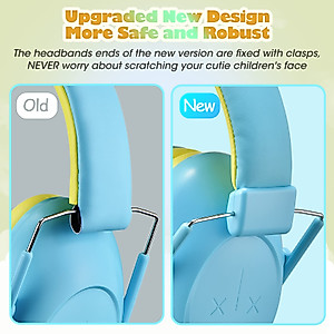 Onhear Kids Noise Cancelling Headphones, SNR 28 dB Kids Ear Protection Earmuffs for Autism, Toddler, Children, Noise Cancelling Sound Proof Earmuffs/Headphones for Concerts, Air Shows, Fireworks