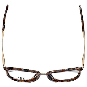 Carolina Herrera Designer Eyeglasses VHE094K-0323 in Brown-Pattern 52mm DEMO LENS