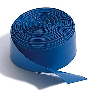 SWIMLINE HYDROTOOLS 8703 Economy Kink-Free PVC Backwash Hose 25' X 1.5" For Swimming Pools | Pool Hose | Heavy Duty | Chemical Resistant | Versatile | Kink Free | Lay Flat | UV Resistant | Drain Hose