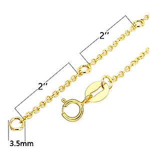 Moonlight Collections Grayson Necklace Personalized Custom Necklace Adjustable Name Chain