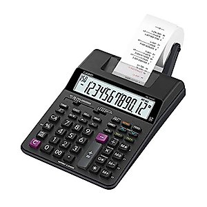 Casio HR-100RC Mini Desktop Printing Calculator, New (HR-100RC)