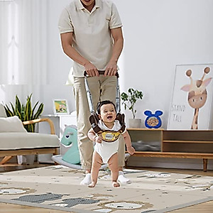 MLOONG Baby Play Mat,59x71x0.4inch Play Mat for Baby, Foldable Play Mat for Floor,Kids Foam Play Mat,Waterproof,BPA Free,Non Toxic Carlwing Mat for Baby,Large and Thick Infant Playmat