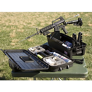 MTM TRB-40 Tactical Range Box,Black, 24.6" long x 11.3" wide x 8.3" high