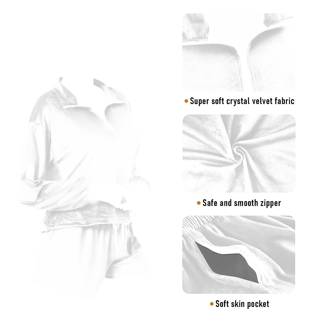 Kigai Pink Fly Pig Jogging Suits for Women Lounge Cozy Long Sleeve Half Zip Lapel Collar Sweatsuit Set,XXL