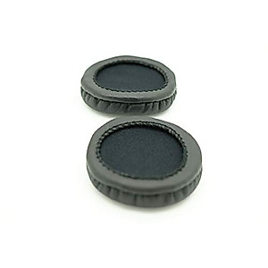 AVIMABASICS H650e Leatherette Ear Pads Replacement Premium Earpads Cushion Ear Cover Spare Parts for Logitech H650e H570e H820e Wireless Stereo USB PC Headsets (1 Pack)