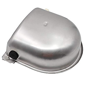 NC Automatic Horse Waterer Trough Stainless Steel Water Bowl for Horses Dogs Livestock Cattle Pig Goat Pet Automatic Waterer with Float Valve