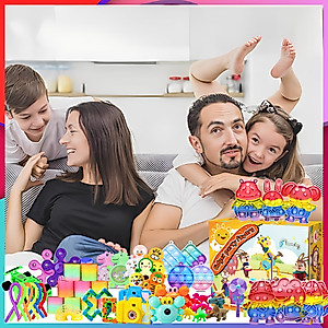 1000+ PCS Party Favors for Kids,Fidget Toys Pack,Valentines Stocking Stuffers, Birthday Gift, Treasure Box,Goodie Bag Stuffers, Carnival Prizes, Toys Filler Sensory Toy for Classrooom