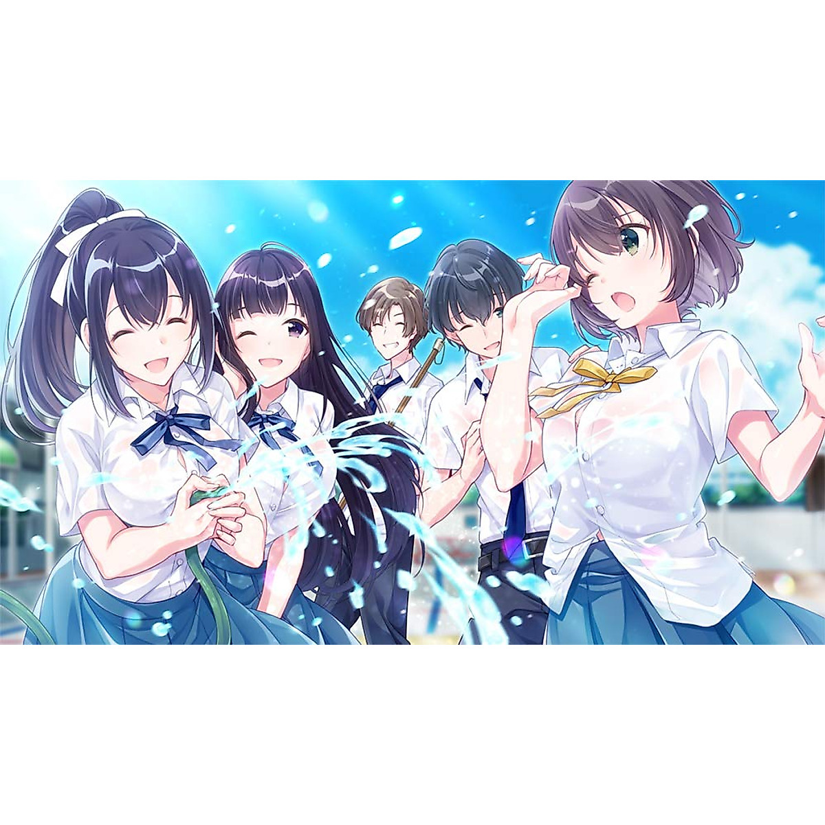 アオナツライン 完全生産限定版 - PS4 (【特典】海希のサマーサンシャインB2タペストリー、ボーカルコレクション+オリジナルサウンドトラック「Our Songs」(重版)、結の水着アクリルキーホルダー、ことねちゃん妄想ドキドキミニ色紙 同梱)