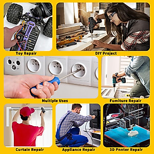 Cicidorai M6 x 30mm 35mm 40mm 45mm 50mm Hex Socket Head Cap Screws Bolts, 12.9 Grade Alloy Steel, Black Oxide Finish, Fully Threaded, Metric Allen Hex Drive, Assortment Kit 50Pcs