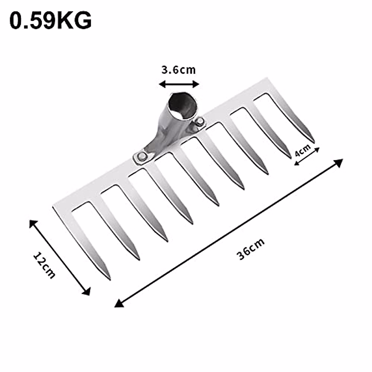Hardened Removal Hand Tool Forging Process for Agriculture Weeding, G