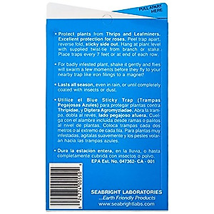 Seabright HGSLTLT Sticky Thrip Leafminer Trap, Pack of 5