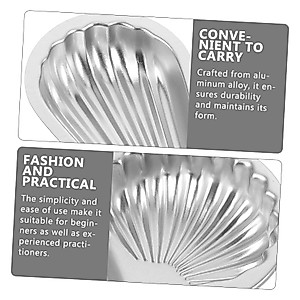 COHEALI 12pcs Bath Salt Ball Mold Mini soap molds Round soap molds Salt Ball Tool Salt Ball Mould soap Mold kit DIY Mold Aluminium Alloy molds Pudding Mold Aluminum Alloy Semicircle