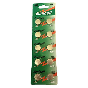 10 Pack of LR44/AG13/357 Laser Pointer Batteries
