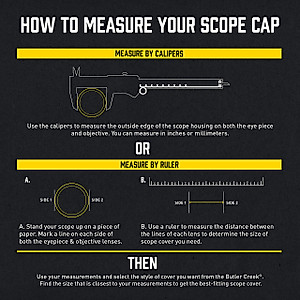 Butler Creek 07 Objective Flip Open Scope Cover