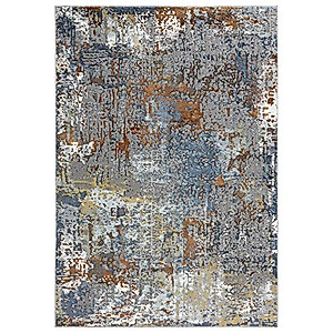Home Dynamix Skyler Maurice Area Rug, 7'8"x10'1" Rectangle, Rust, Multi