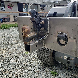 Titan Attachments Mini Skid Steer Mount Plate, 1/4" thick Toro Dingo Quick Tach Mount Plate, Grade 50 Raw Steel, Weld or Bolt-On Surface Design, Unfinished