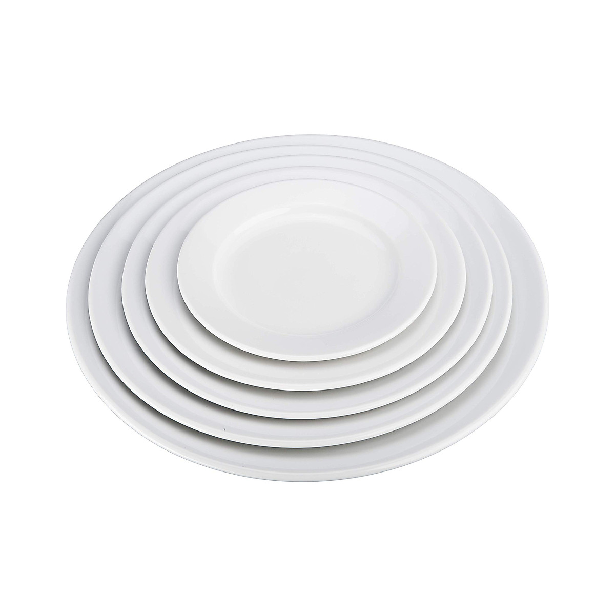 BIA Cordon Bleu 901603S4SIOC Bistro Bread and Butter Plate, Set of 4, 6-inch Diameter