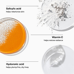 Clinique Even Better Clinical Serum Full Coverage Hydrating Foundation Broad Spectrum SPF 25 With Vitamin C, Salicylic Acid + Hyaluronic Acid For Oily Skin Types, Honey