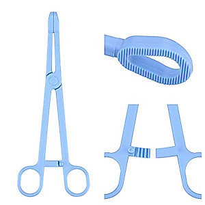 Reptile Feeding Tongs Reptile Feeding Clip Reptile Plastic Tweezers Tongs Feeding Tool