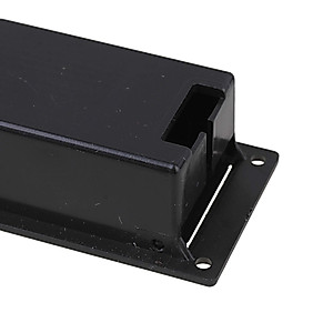 BQLZR 1.50x0.87x2.83inch(WxHxL) 9v power Case Box Compartment Cover For Guitar Bass Pack of 2